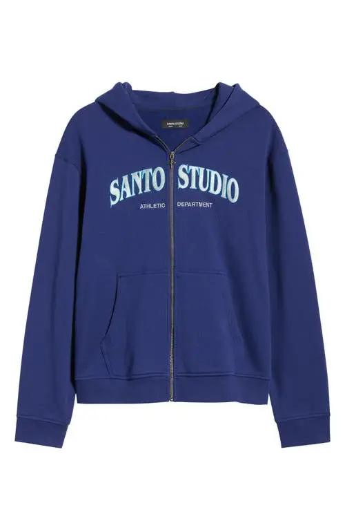 SANTO STUDIO Athletic Dept Zip Hoodie
