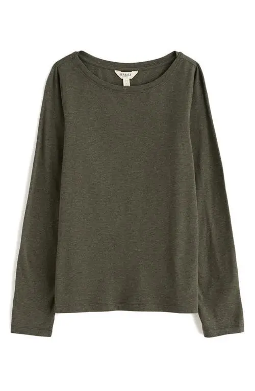 SEASALT CORNWALL Easel Cotton Blend T-shirt