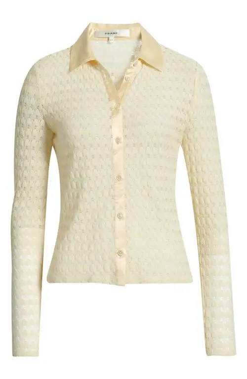 FRAME Bubble Stitch Shirt