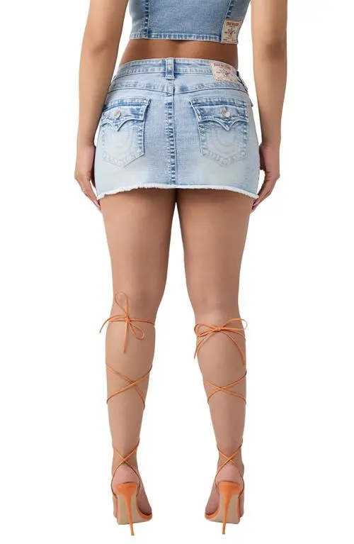 True Religion Sadie Denim Miniskirt