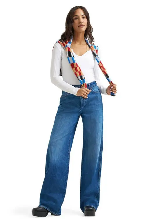 Wrangler Joey High Waist Wide Leg Jeans