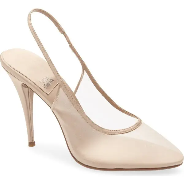 Jeffrey Campbell Arlow Slingback Pump - Beige