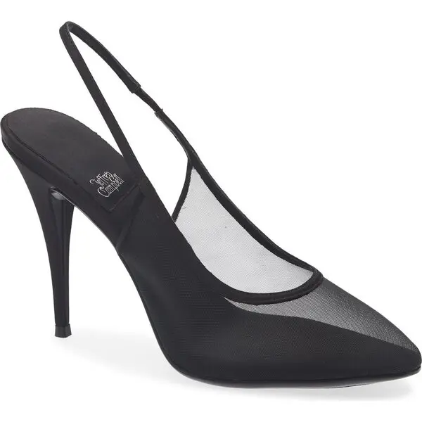 Jeffrey Campbell Arlow Slingback Pump - Black