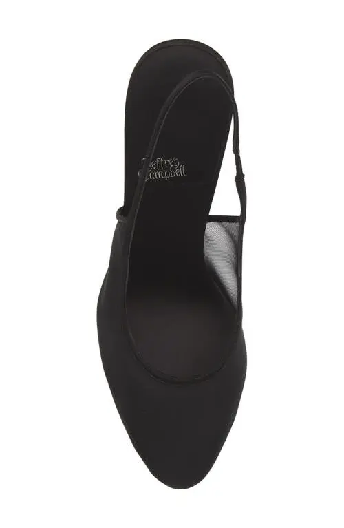 Jeffrey Campbell Arlow Slingback Pump - Black