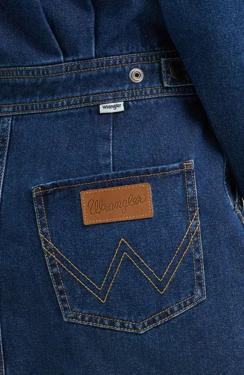 Wrangler Moto Long Sleeve Mini Dress