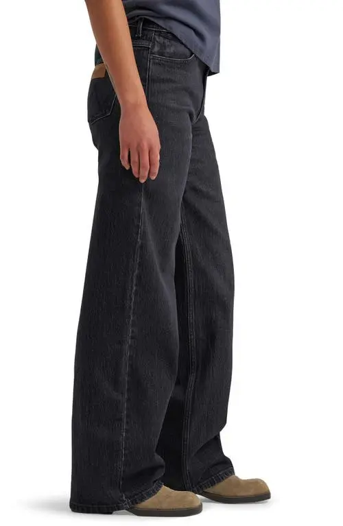 Wrangler Mid Rise Loose Straight Leg Jeans