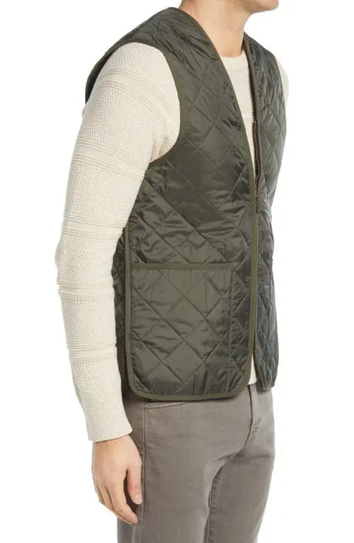 Barbour Zip Line Quilted Vest