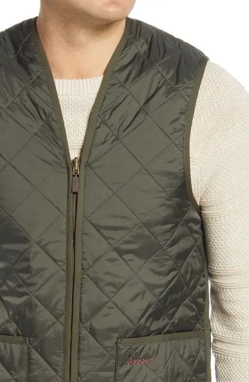 Barbour Zip Line Quilted Vest
