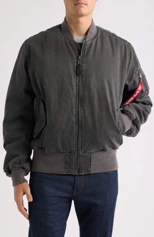 Alpha Industries Ma-1 Heritage Cotton Bomber Jacket