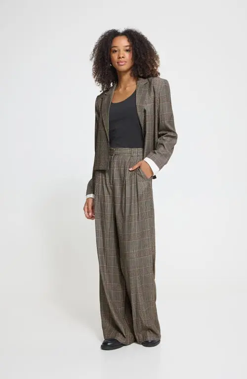 ICHI Ihlaito High Waist Wide Leg Pants