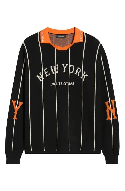 SANTO STUDIO 125 Cotton Rugby Sweater