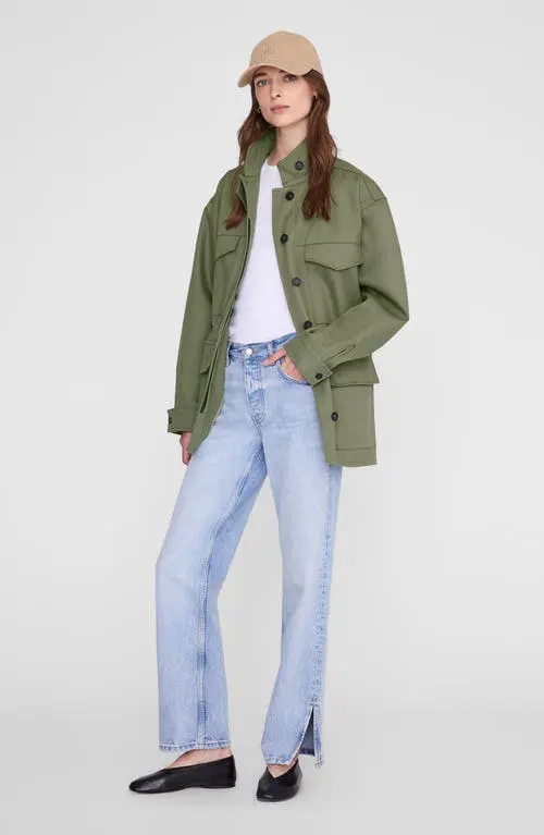 ANINE BING Jeremy Ab Corduroy Baseball Cap
