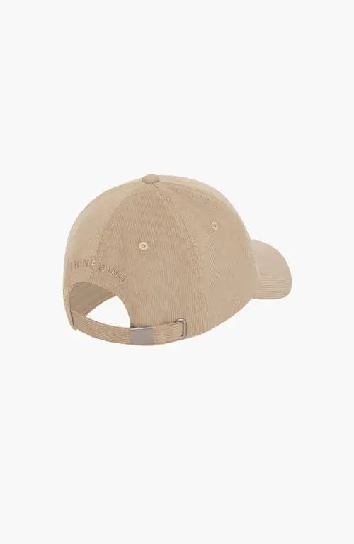 ANINE BING Jeremy Ab Corduroy Baseball Cap
