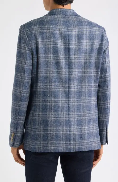 JACK VICTOR Midland Wool Sport Coat - Blue