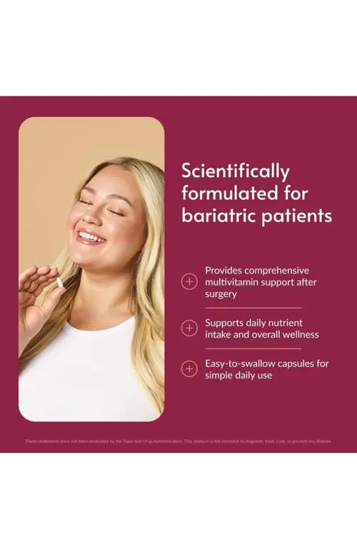 BARIATRIC ADVANTAGE Multi Formula High Potency Daily Multivitamin Without Iron 540 Capsules