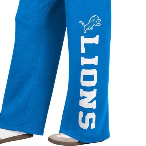 STARTER Detroit Lions Field Wide Leg Sweatpants