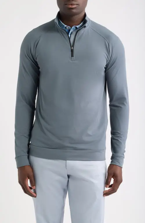 SWANNIES Colt Quarter Zip Pullover - Graphite