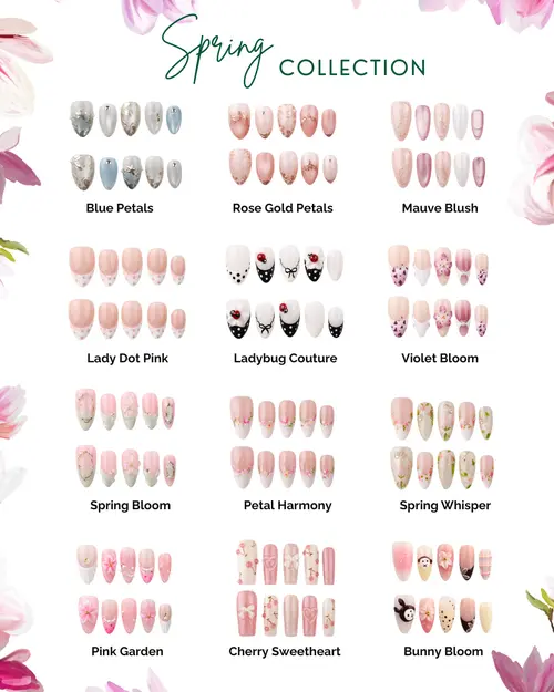 THE ONLY NAILS Ladybug Couturenail Set