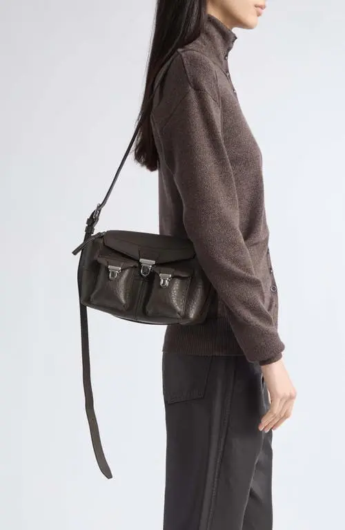 LEMAIRE Mini Soft Gear Leather Shoulder Bag - Pepe
