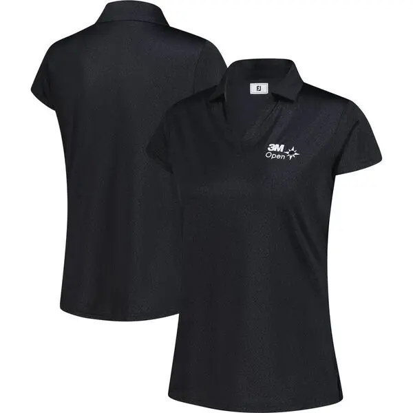 FOOTJOY 3m Open Cap Sleeve Printed Polo