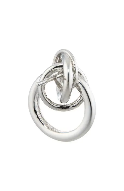 JUSTINE CLENQUET Cara Circle Earrings