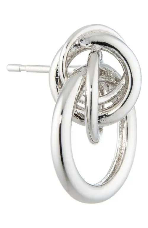 JUSTINE CLENQUET Cara Circle Earrings