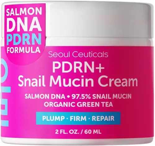 SEOUL CEUTICALS Korean Pdrn Salmon Dna + Snail Mucin Cream - White
