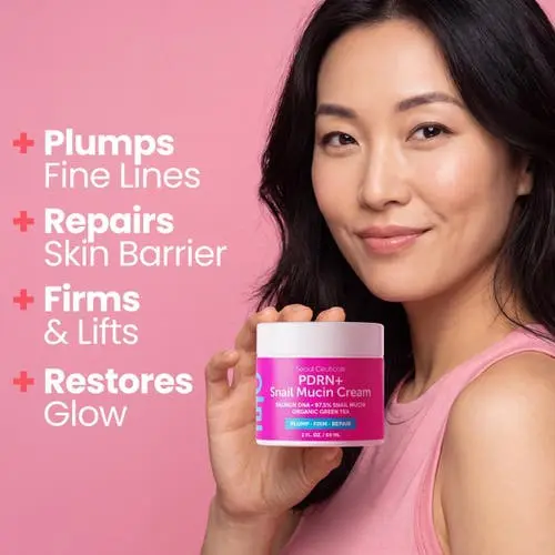 SEOUL CEUTICALS Korean Pdrn Salmon Dna + Snail Mucin Cream