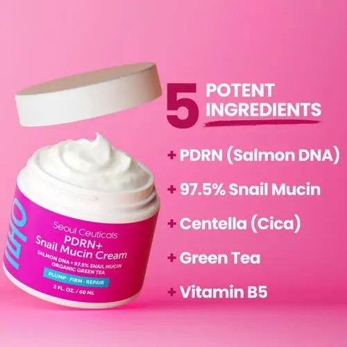 SEOUL CEUTICALS Korean Pdrn Salmon Dna + Snail Mucin Cream