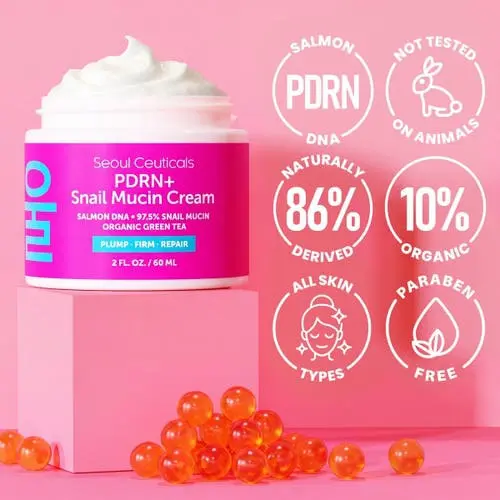 SEOUL CEUTICALS Korean Pdrn Salmon Dna + Snail Mucin Cream