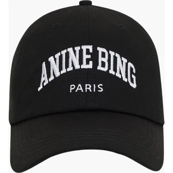 ANINE BING Jeremy Paris Baseball Cap - Black