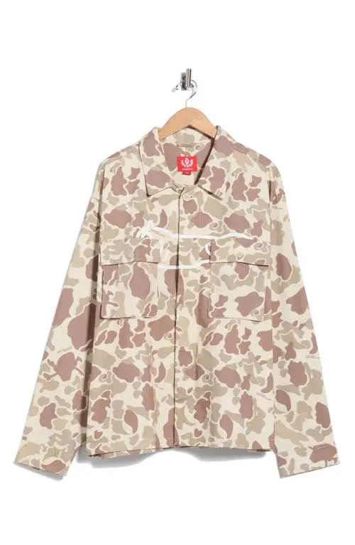 ICECREAM Print Field Shacket