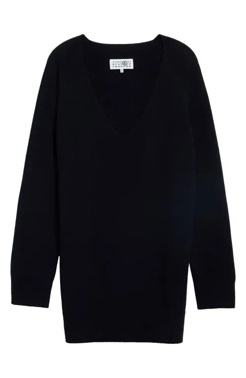 MAISON MARGIELA Wool Blend V-neck Sweater