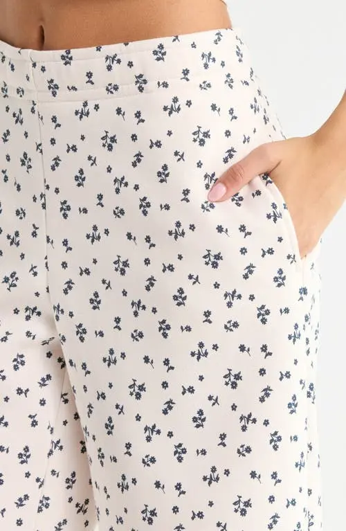 PACSUN Ditsy Floral Wide-leg Sweatpants