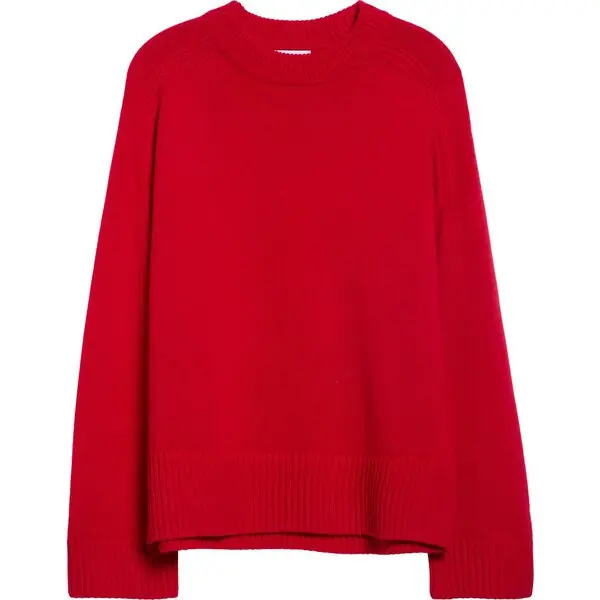 REISS Riley Wool & Cashmere Sweater - Red