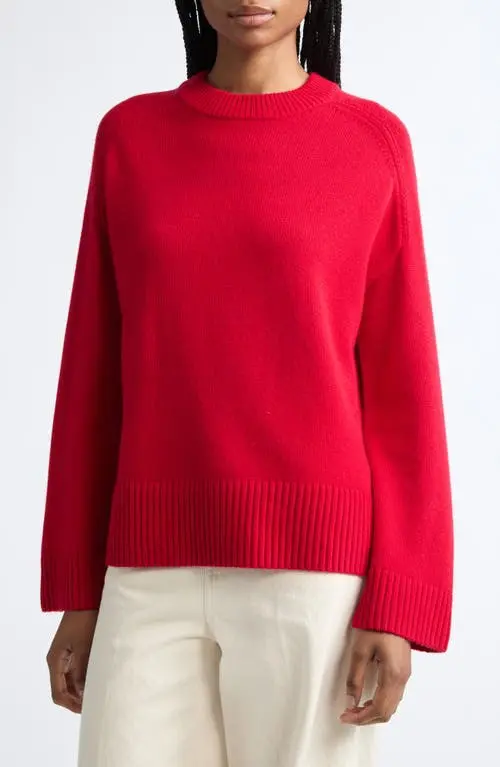 REISS Riley Wool & Cashmere Sweater - Red