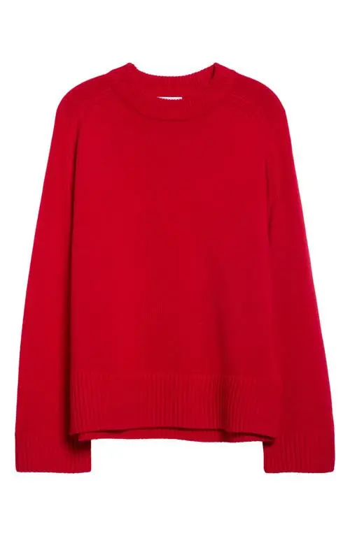 REISS Riley Wool & Cashmere Sweater - Red