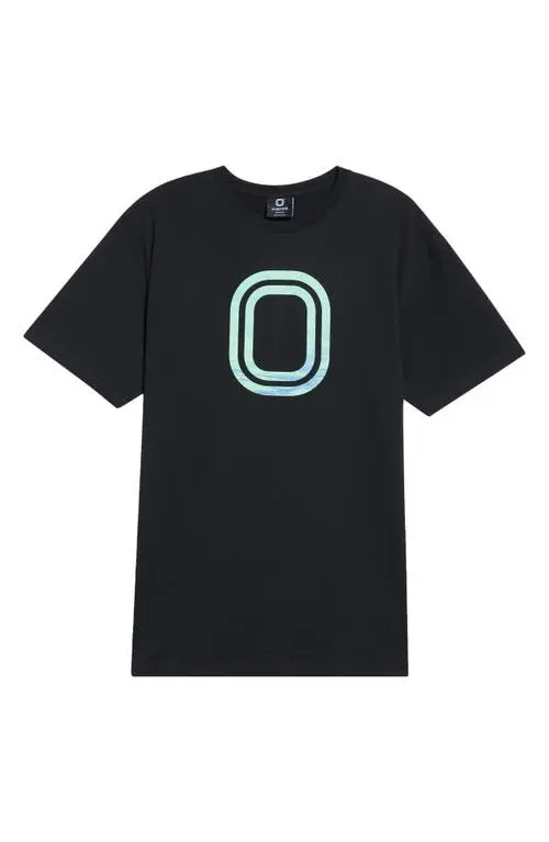 OVERTIME Motion Graphic T-shirt - Black