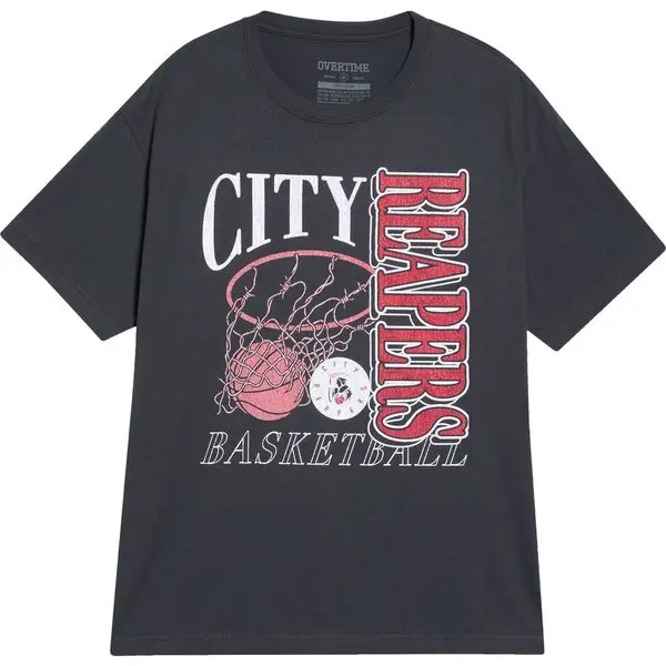 OVERTIME City Reapers Graphic T-shirt - Black