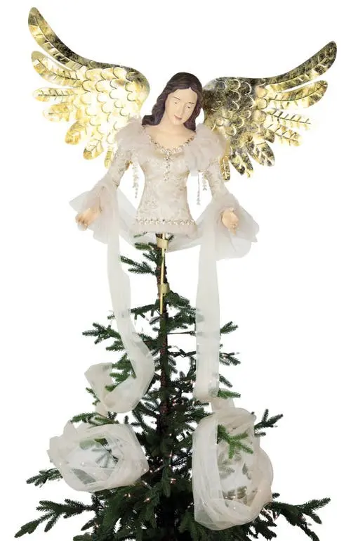 MARK ROBERTS Heavenlytree Topper - Ivory