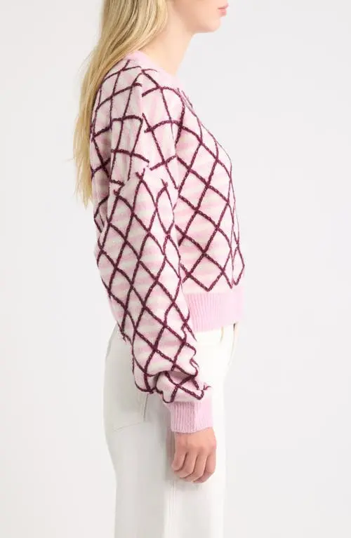 24COLOURS Stitch On Crewneck Sweater