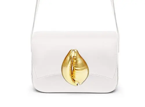 FLORE K. Sì Cowrie Shell Bag - Bone