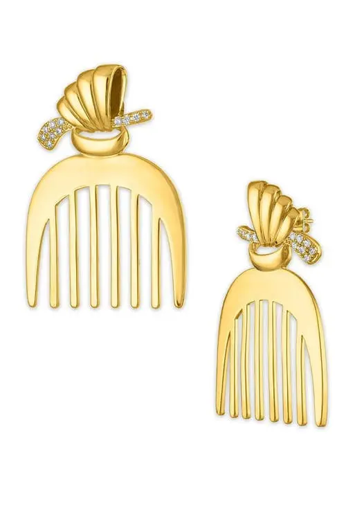 FLORE K. Comb Earrings