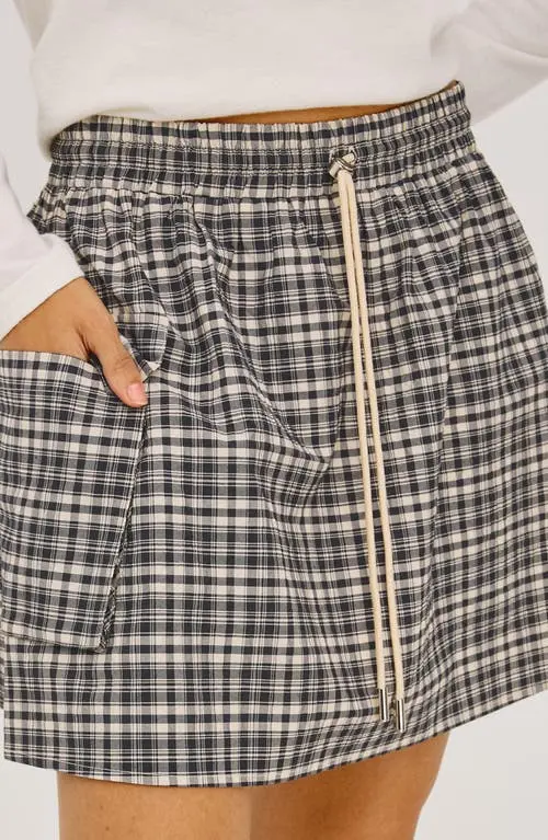 Rails Sayana Check Miniskirt