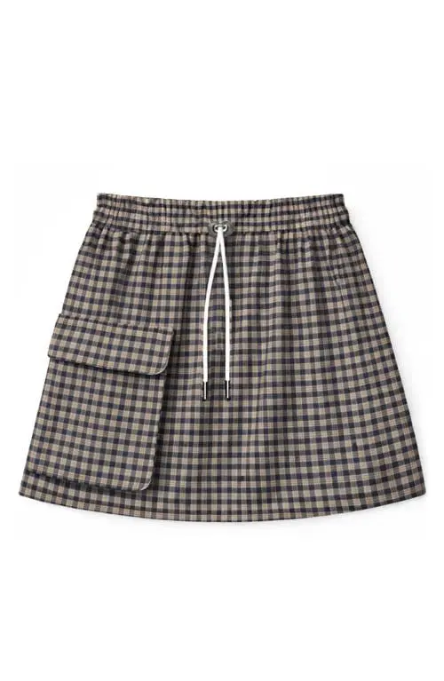 Rails Sayana Check Miniskirt