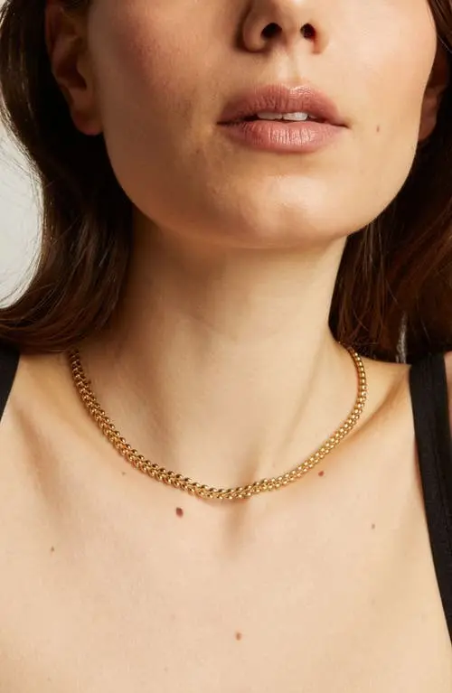 AURATE Delfina Necklace - Yellow