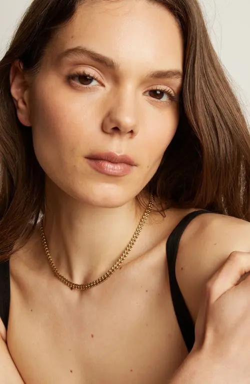 AURATE Delfina Necklace - Yellow
