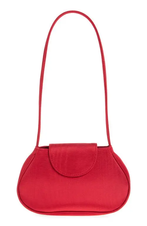 FOR THE AGES Ineva Moiré Baguette Shoulder Bag