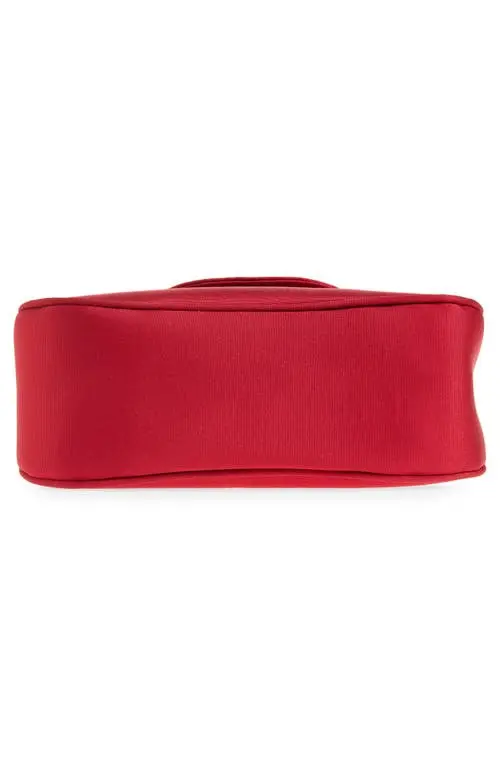 FOR THE AGES Ineva Moiré Baguette Shoulder Bag