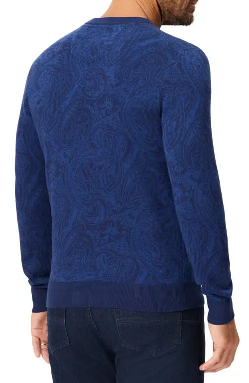 Robert Graham Vomano Paisley Crewneck Sweater